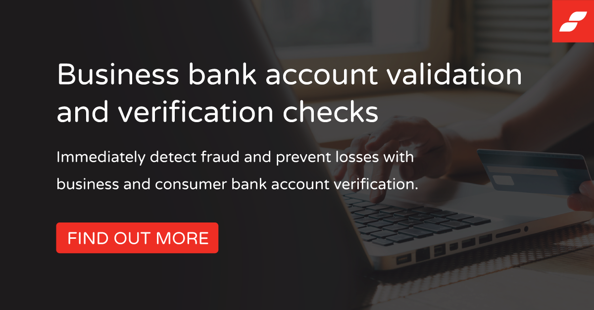 Bank Account Validation & Verification Checks